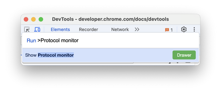 通訊協定監控:查看及傳送 Cdp 要求 Chrome Devtools Chrome For Developers