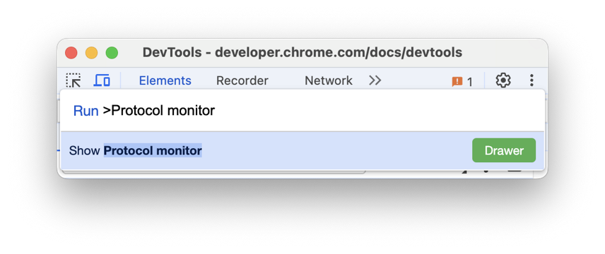 通訊協定監控:查看及傳送 Cdp 要求 Chrome Devtools Chrome For Developers