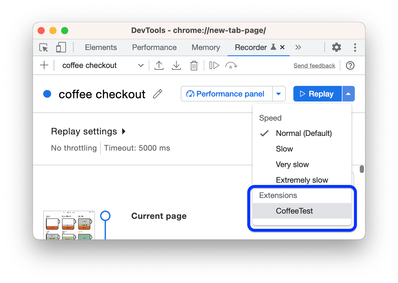 Customize the Recorder with extensions | DevTools | Chrome for Developers