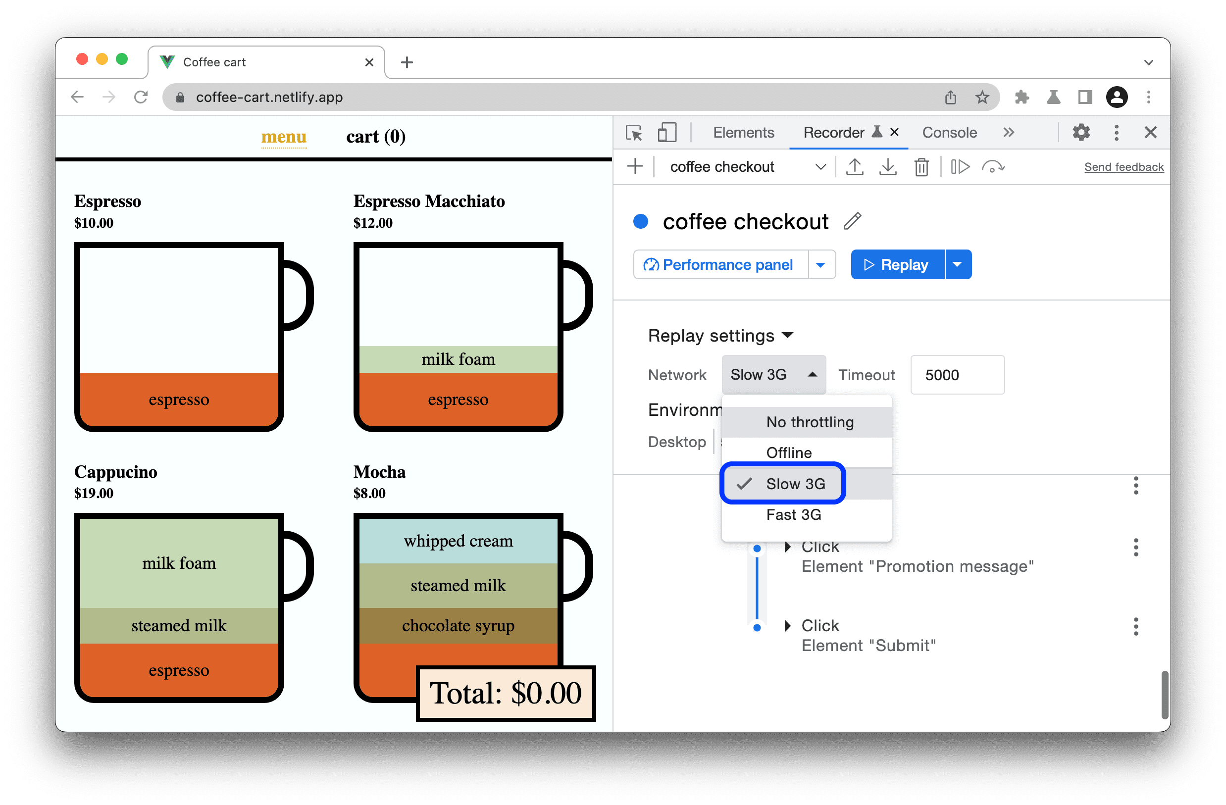 Record, replay, and measure user flows | Chrome DevTools | Chrome for ...