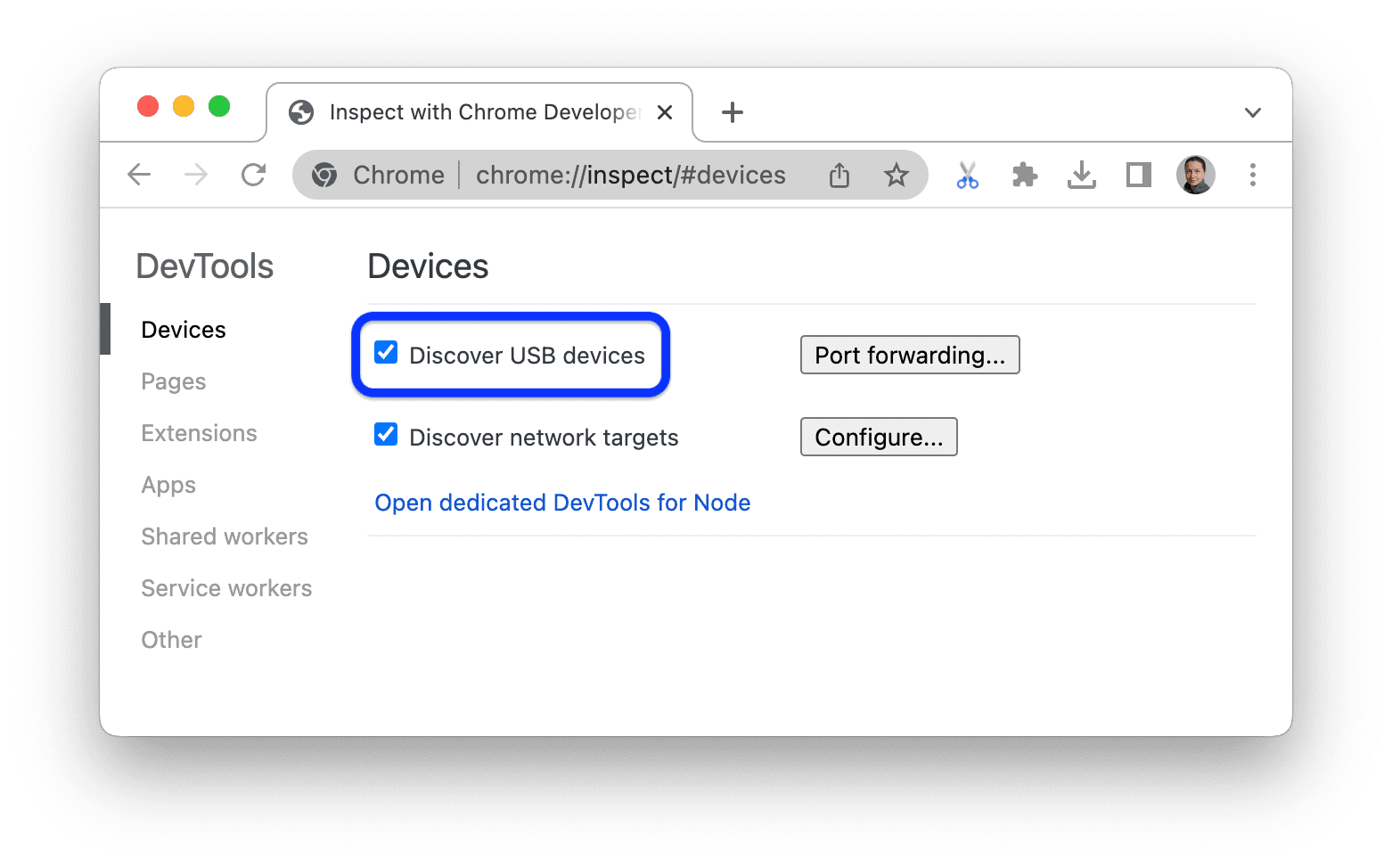Depurar dispositivos Android remotamente | Chrome DevTools | Chrome for Developers
