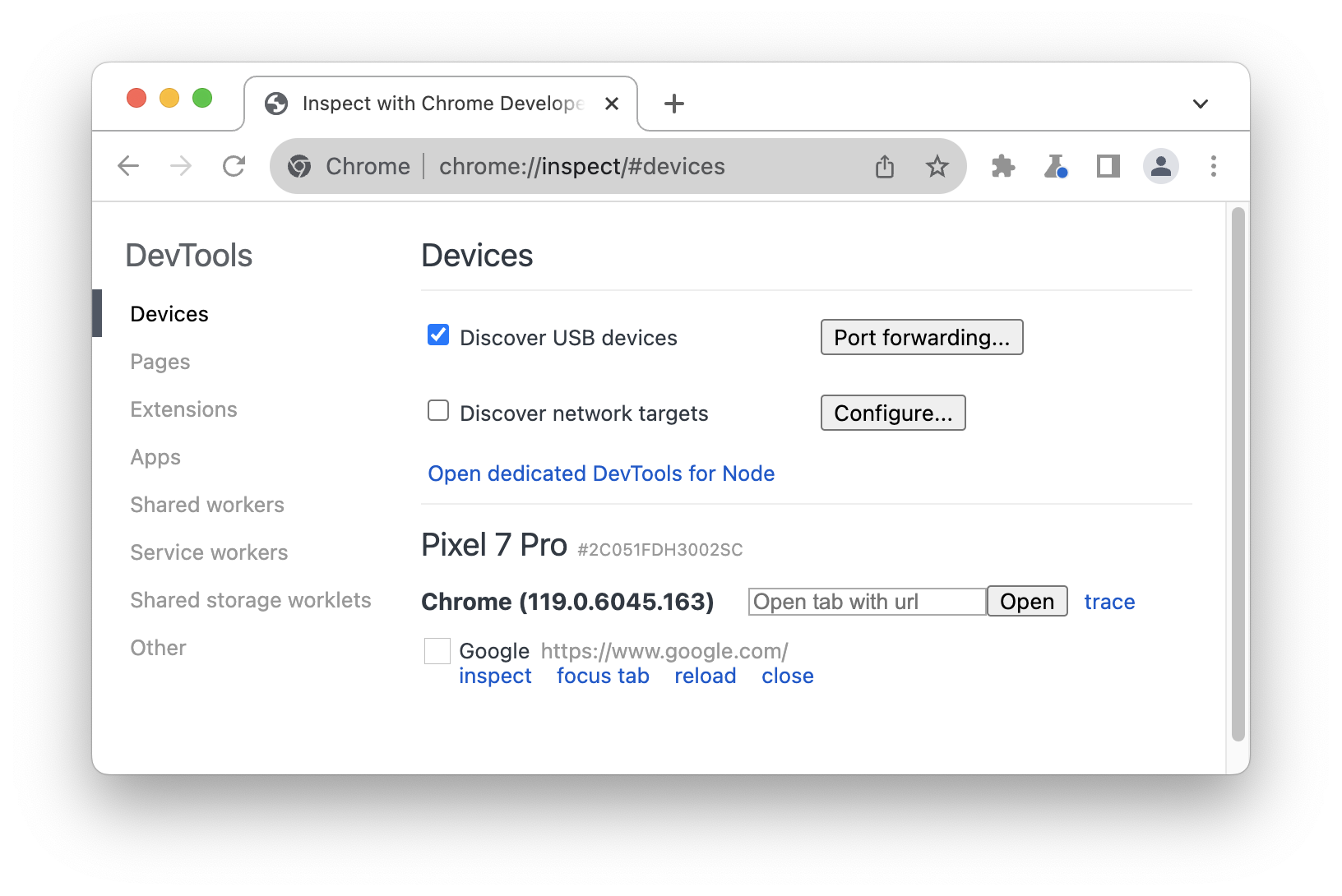 Mengakses server lokal dan instance Chrome dengan penerusan port | Chrome DevTools | Chrome for ...