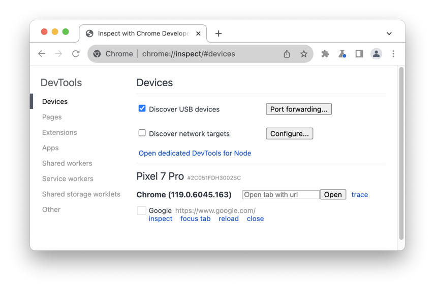 Accéder aux serveurs locaux et aux instances Chrome avec le transfert de port | Chrome DevTools ...