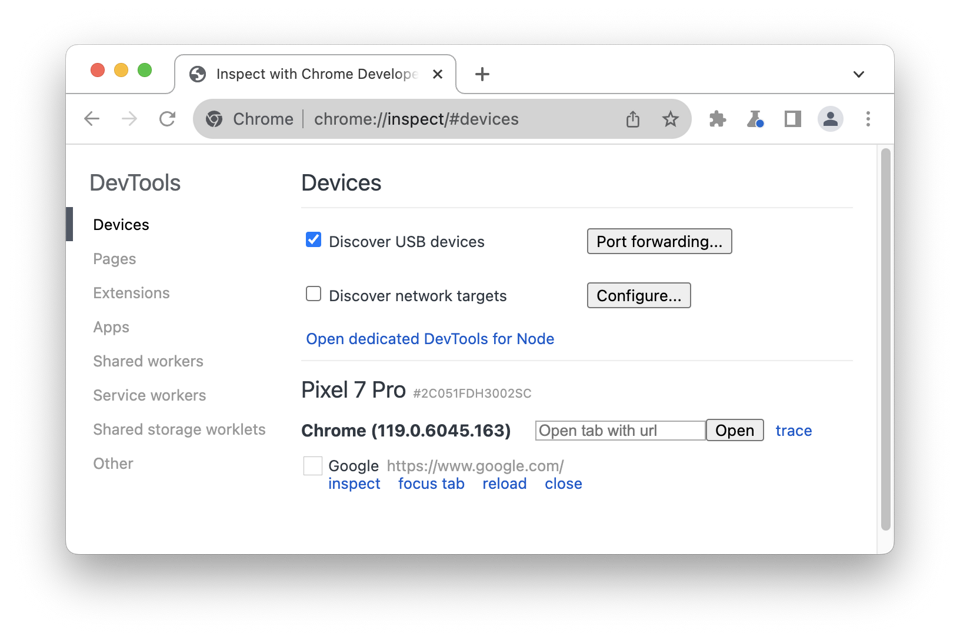 Mit Portweiterleitung auf lokale Server und Chrome-Instanzen zugreifen | Chrome DevTools ...