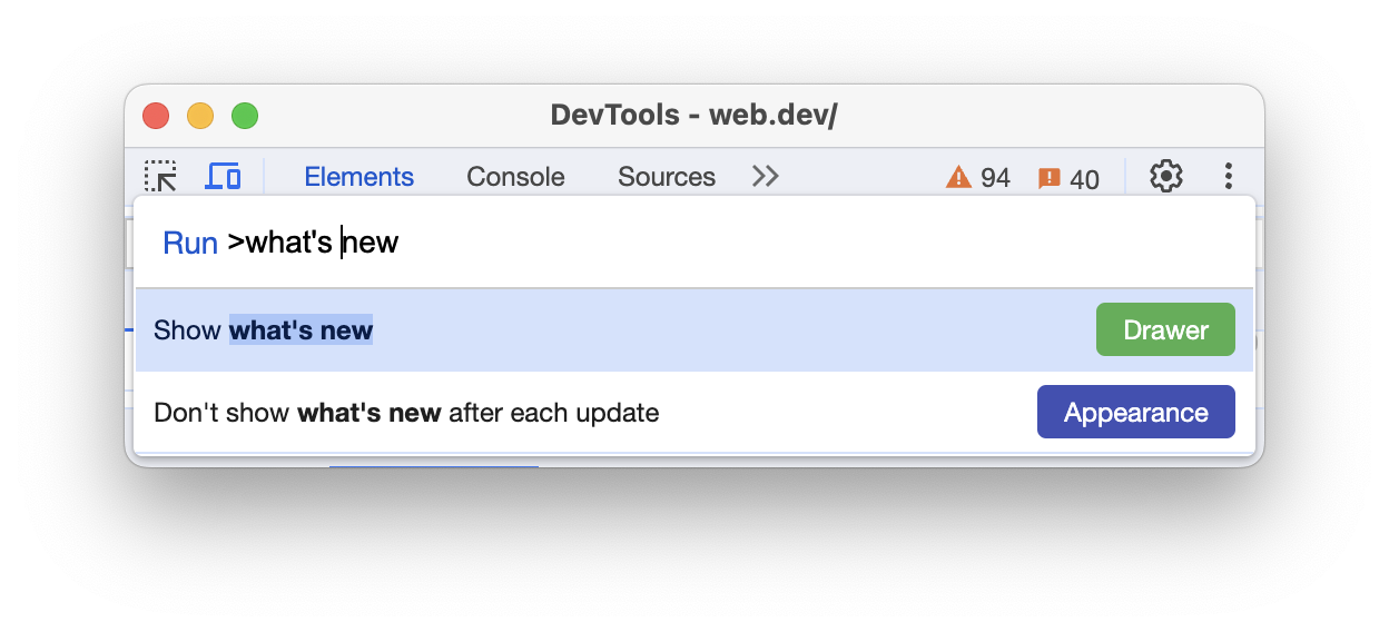 What's new overview | Chrome DevTools | Chrome for Developers