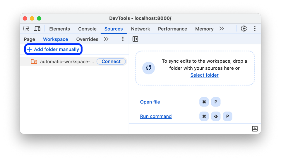 Set Up Workspaces To Save Changes To Source Files Chrome Devtools