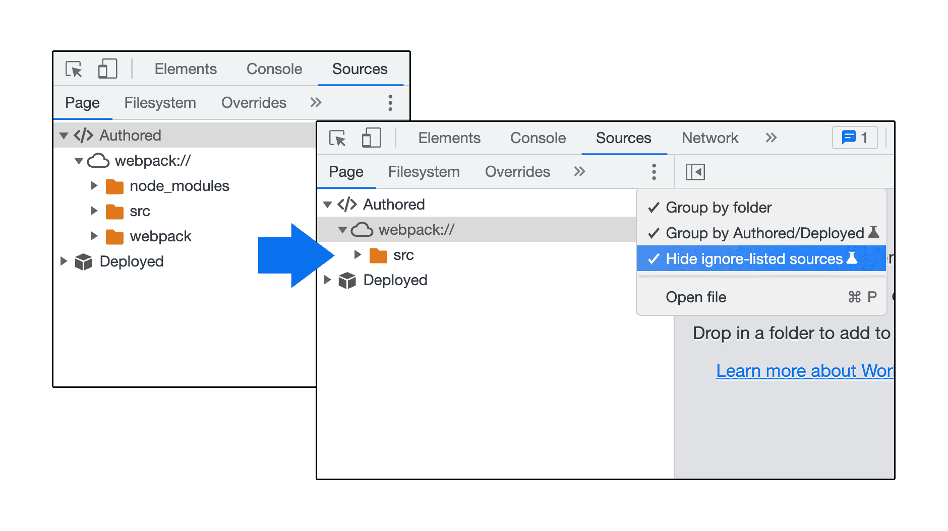 The IgnoreList Source Map Extension Chrome DevTools Chrome For Developers