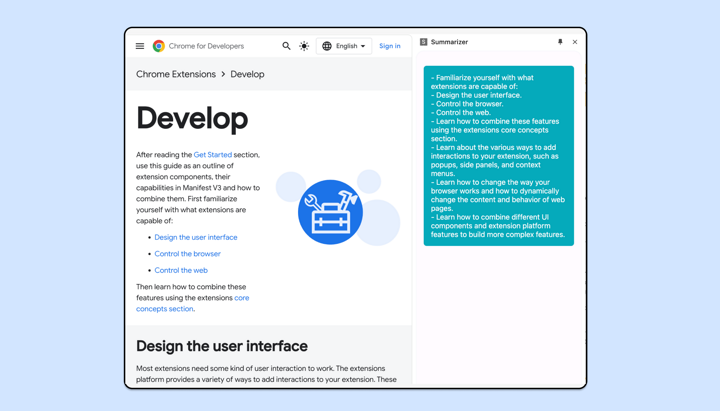 Extensions and AI | Chrome for Developers