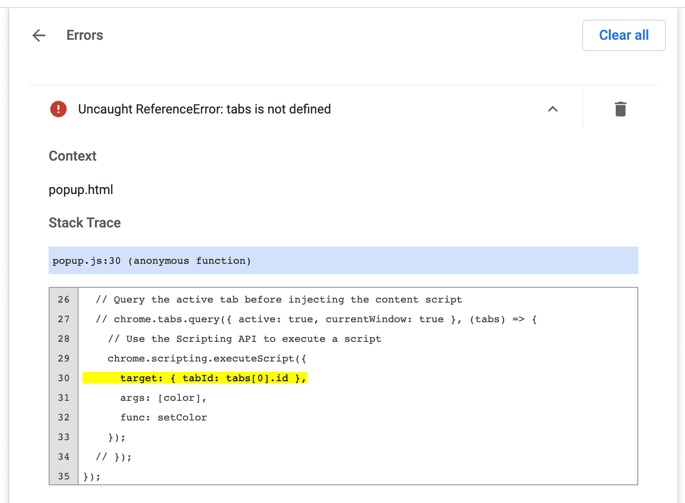 Debug extensions | Get started | Chrome for Developers