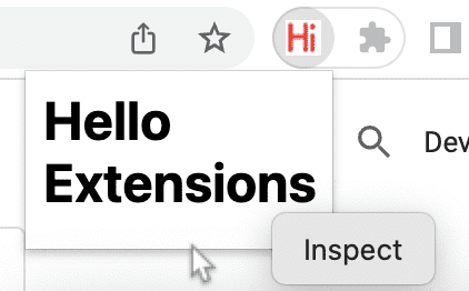 Extensão Hello World | Get started | Chrome for Developers