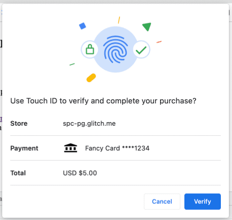 Secure Payment Confirmation | Payments | Chrome for Developers